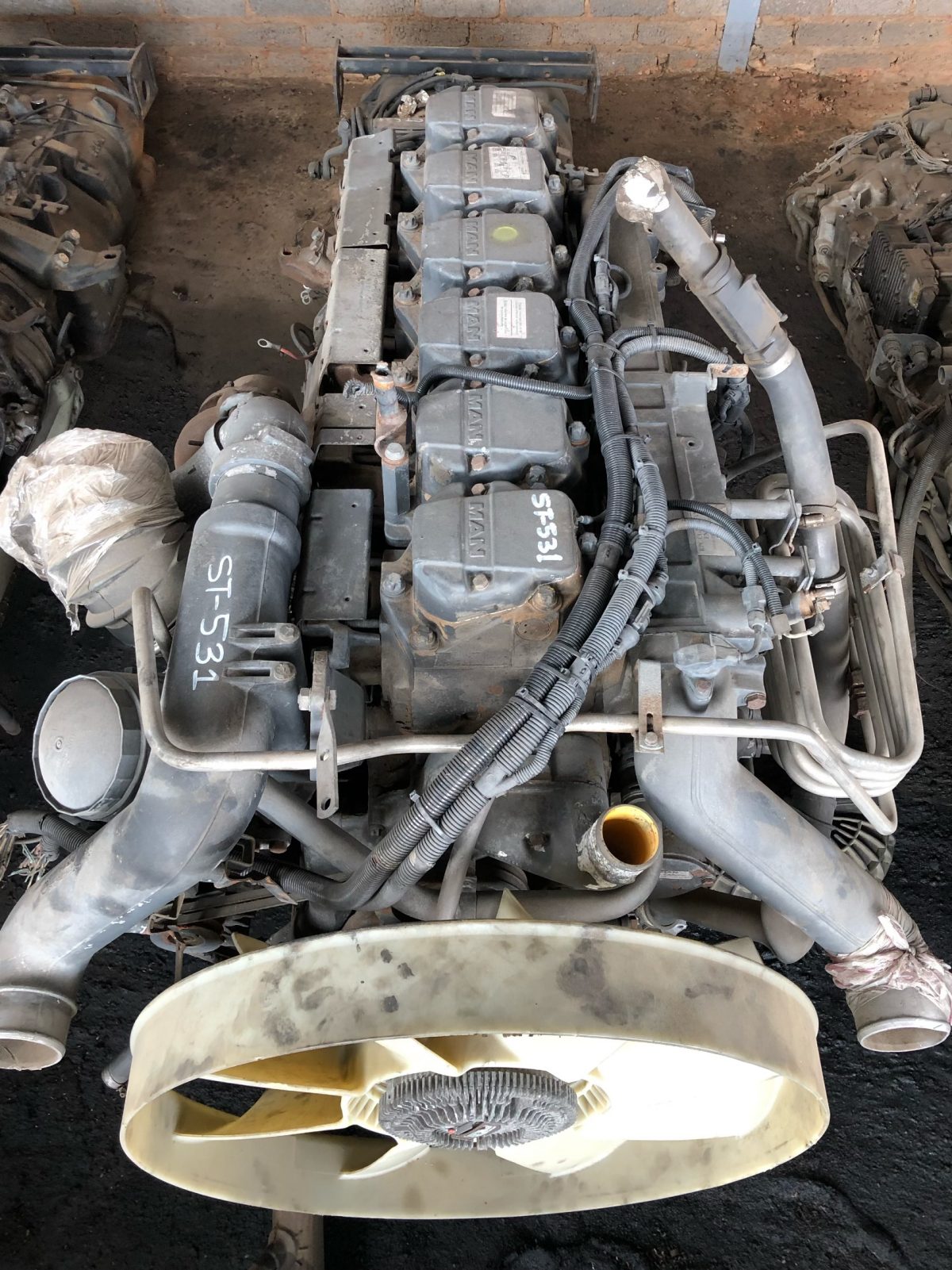 MAN D2866 ENGINE WITH GEARBOX - Sterling Trucks